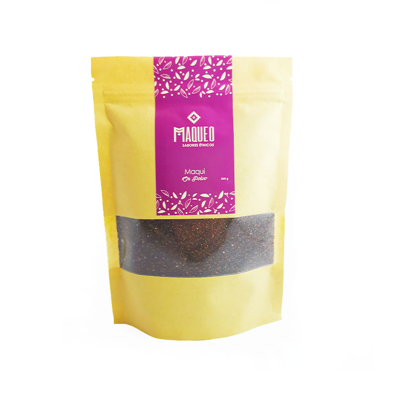 Maqui en polvo 200 GRS - Mercado Mapuche